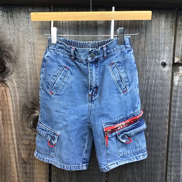 Otb | Bottoms | Vintage Y2k Otb One Tough Brand Baggy Cargo Shorts ...
